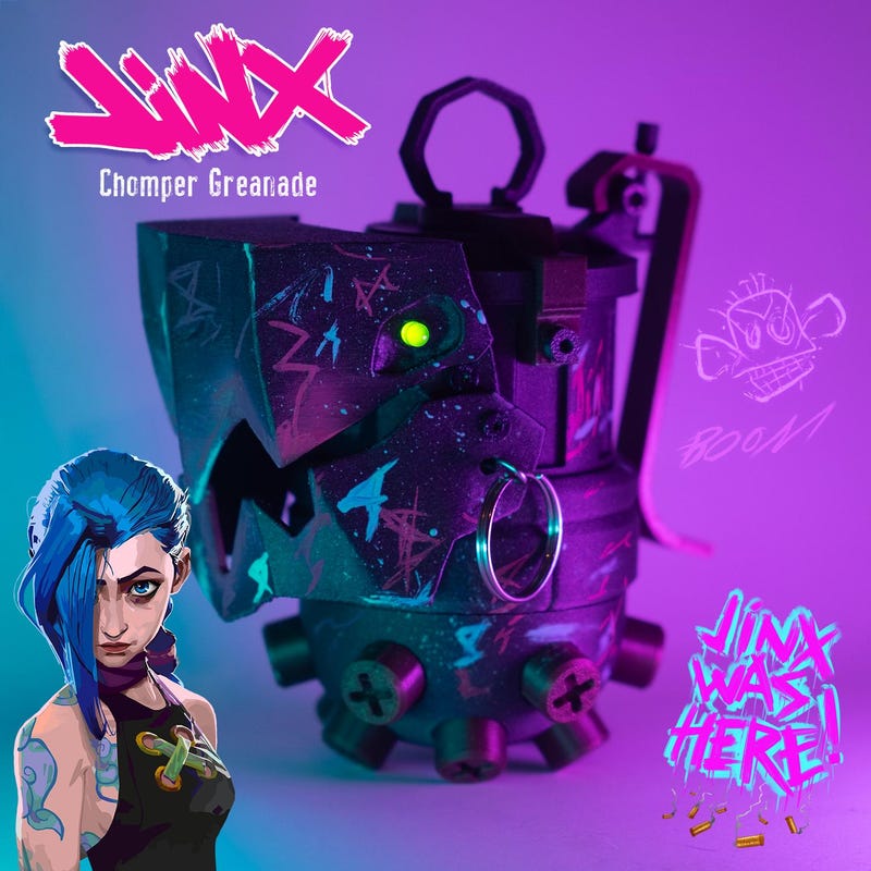 Jinx Chomper Speaker - Etsy