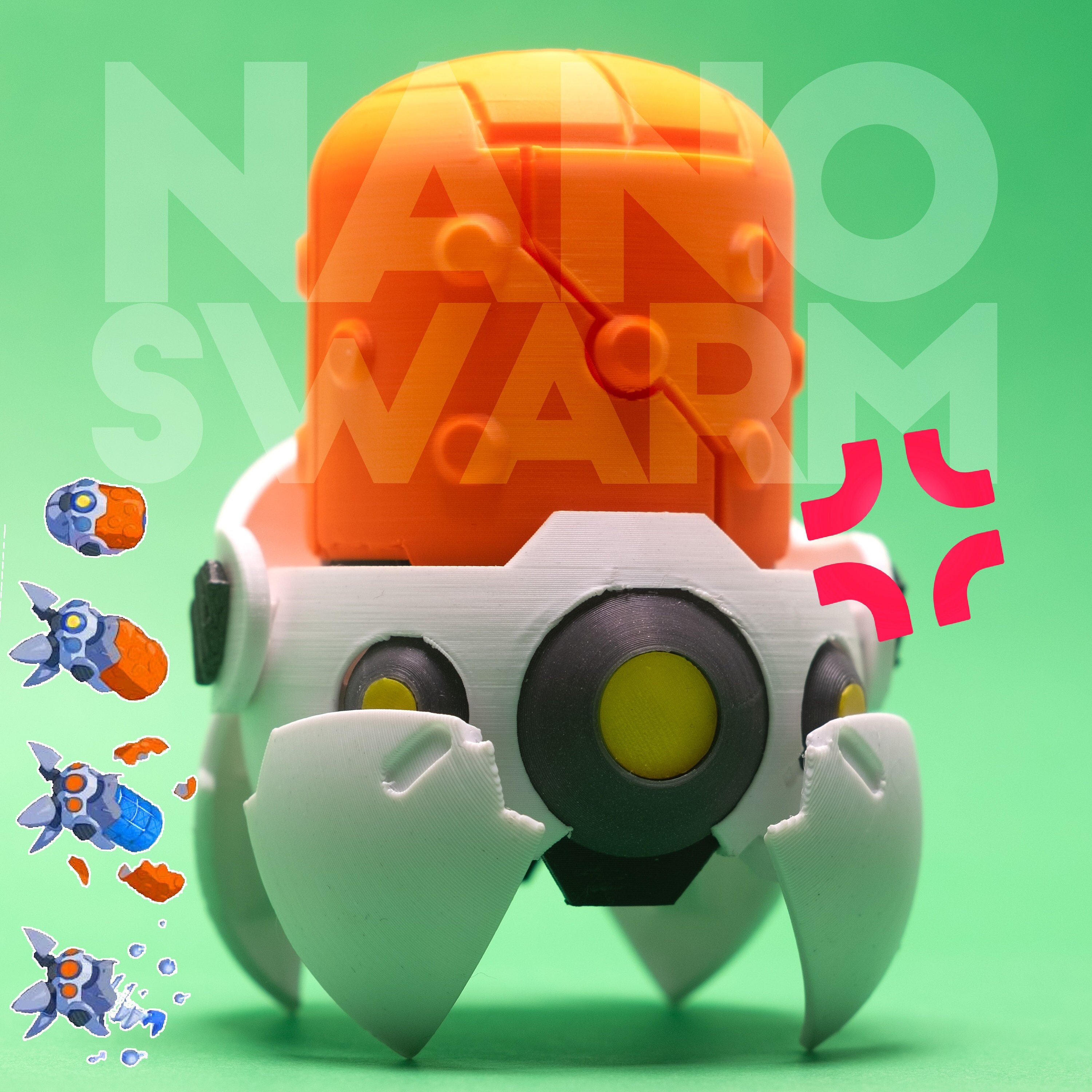 Valorant Killjoy Nanoswarm Swarm Grenade - Etsy