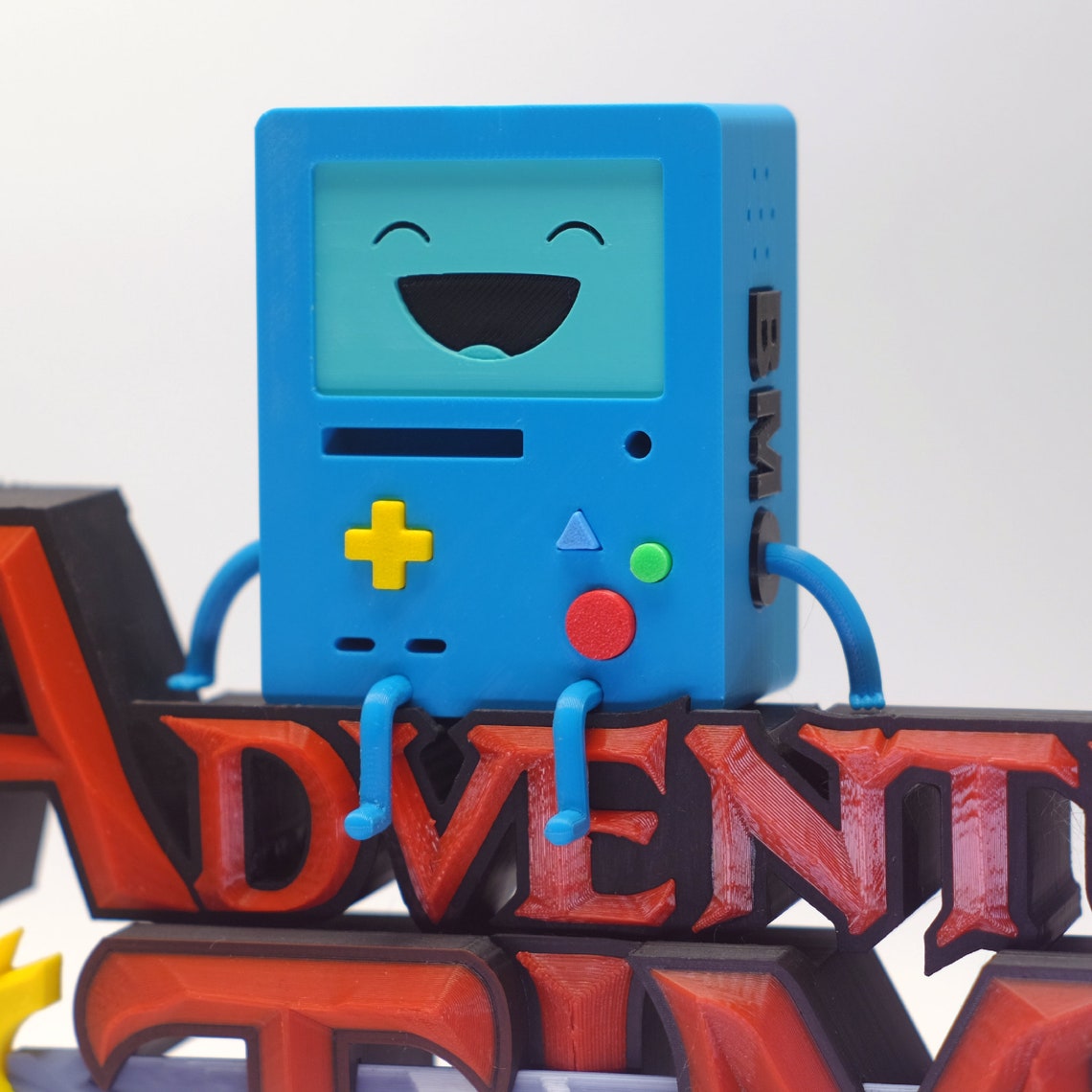 BMO Figure, Adventure Time Figurine, Cartoon Collectible, 3D Printed ...