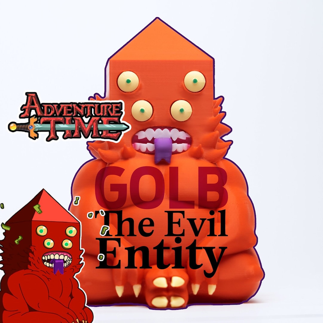 GOLB Figurine From Adventure Time - Etsy