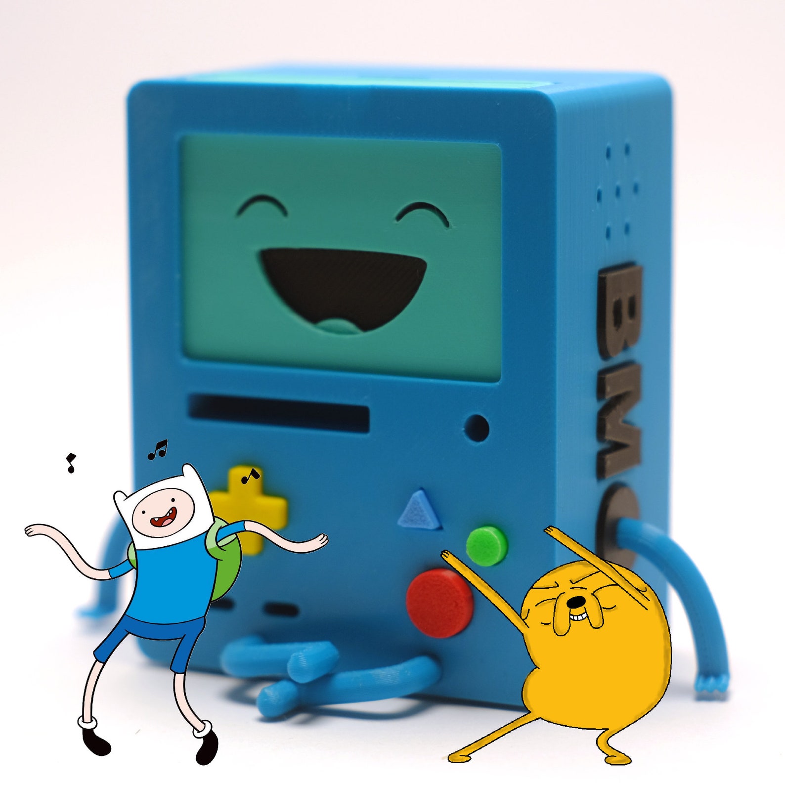BMO Figure, Adventure Time Figurine, Cartoon Collectible, 3D Printed ...