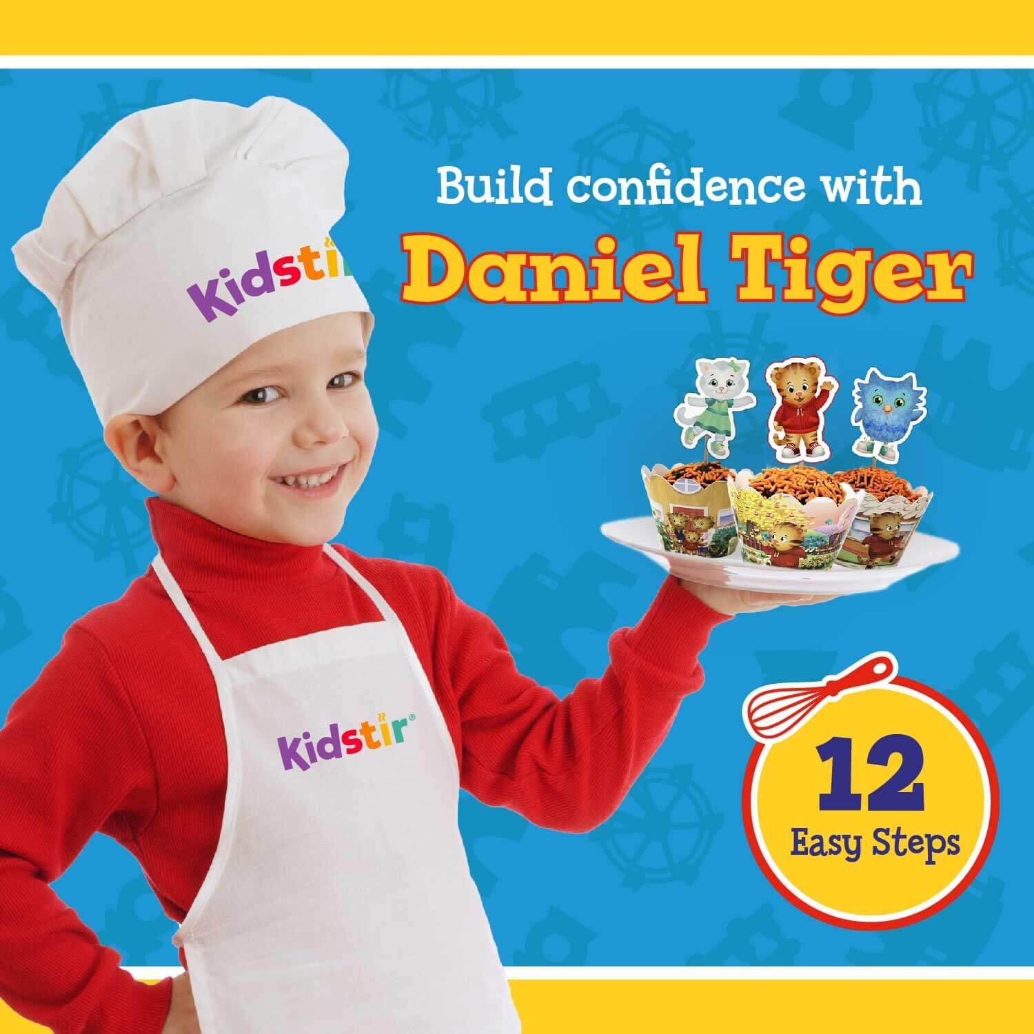 Daniel Tiger DIY Baking Kit for Kids Cupcakes, My First Baking Kit With ...