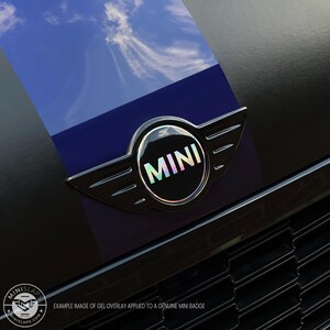 MINI Bonnet & Boot Emblem Kit | Exterior Badges – R55 R56 R57 Oilslick ...