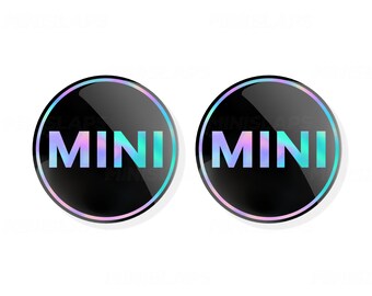 MINI Cooper BADGE Vinyl Decal for Laptops I Tumbler I Autos - Etsy