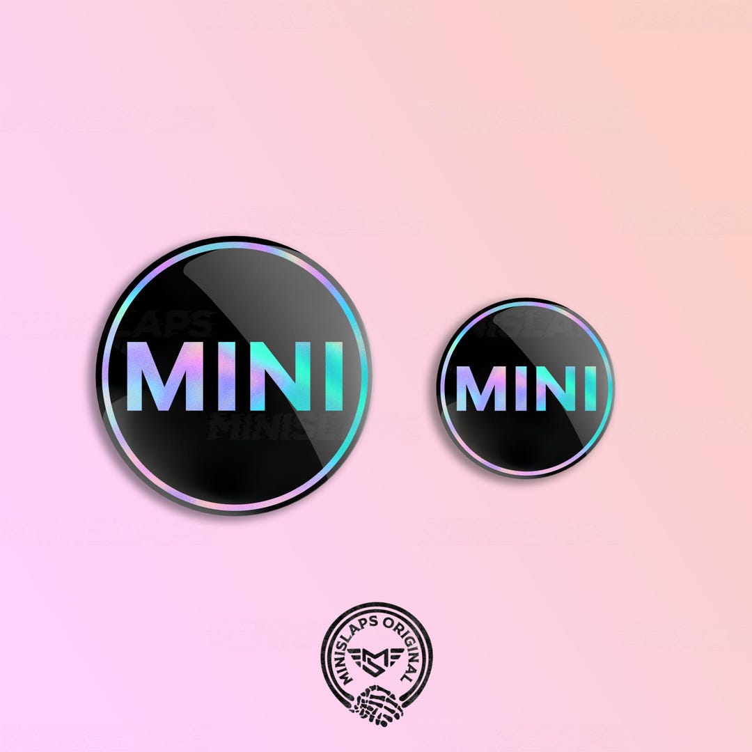 MINI Cooper S JCW R52 R53 Car Decal Exterior Bonnet Emblem Holographic ...