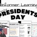 Celebrating Presidents' Day, Printable and Digital Workbook, Homeschool ...