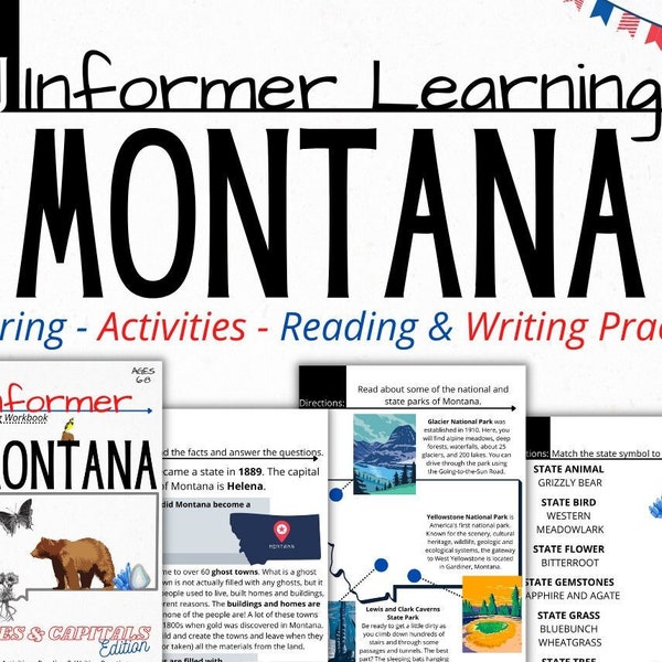 States and Capitals Series, the Southeast Region Workbook, Printable ...