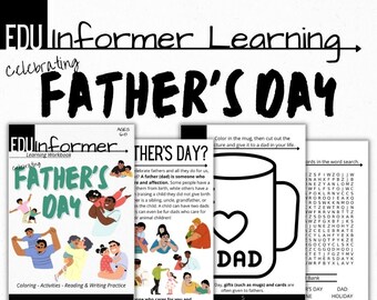 Celebrating Memorial Day Printable and Digital Workbook | Etsy