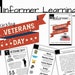 Celebrating Veterans Day Printable and Digital Workbook | Etsy