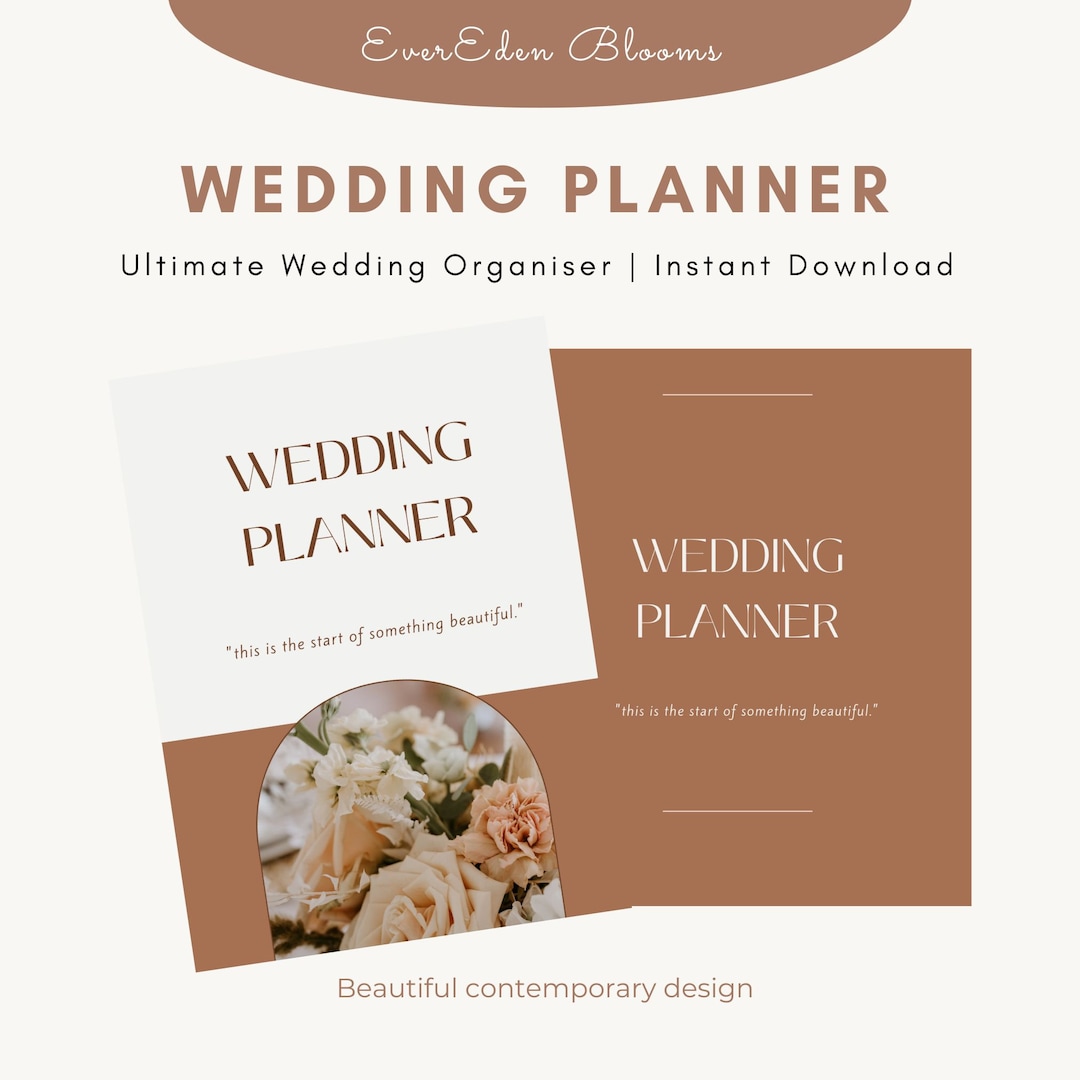 Complete Wedding Planner, Digital Download Ultimate Wedding Guide ...