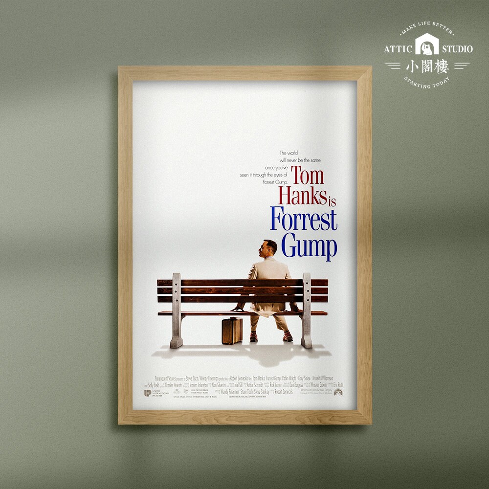 1994 Forrest Gump - Vintage Movie Film Poster sold by St Martin | SKU ...