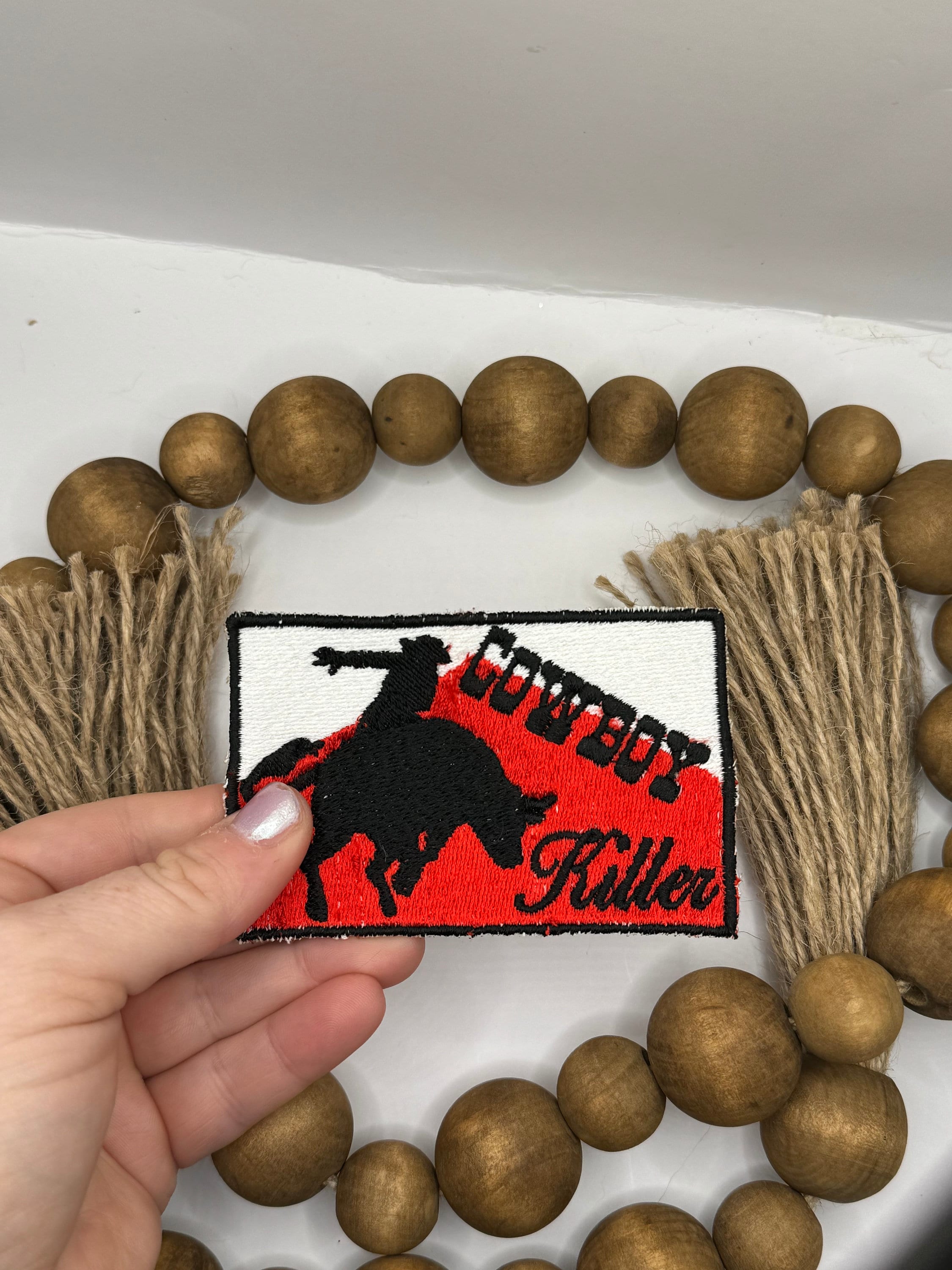 Cowboy Killer Patch, Patch, Iron-on Patch, Patches for Hats, Trucker ...