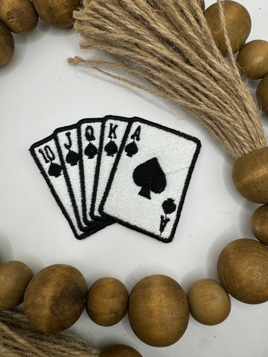 Cards Patch, Playing Cards Patch, Iron-on Patch, Patches for Hats ...