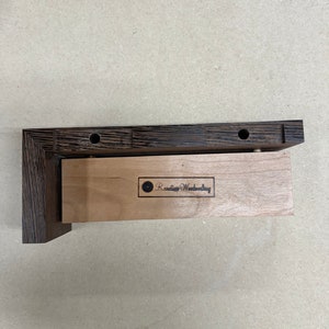 Floating Shelf W/ Magnetic Key Holder - Etsy