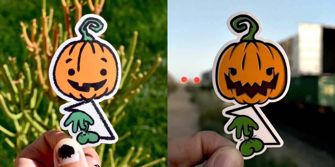 ASL “pumpkin” Sign Sticker - Etsy