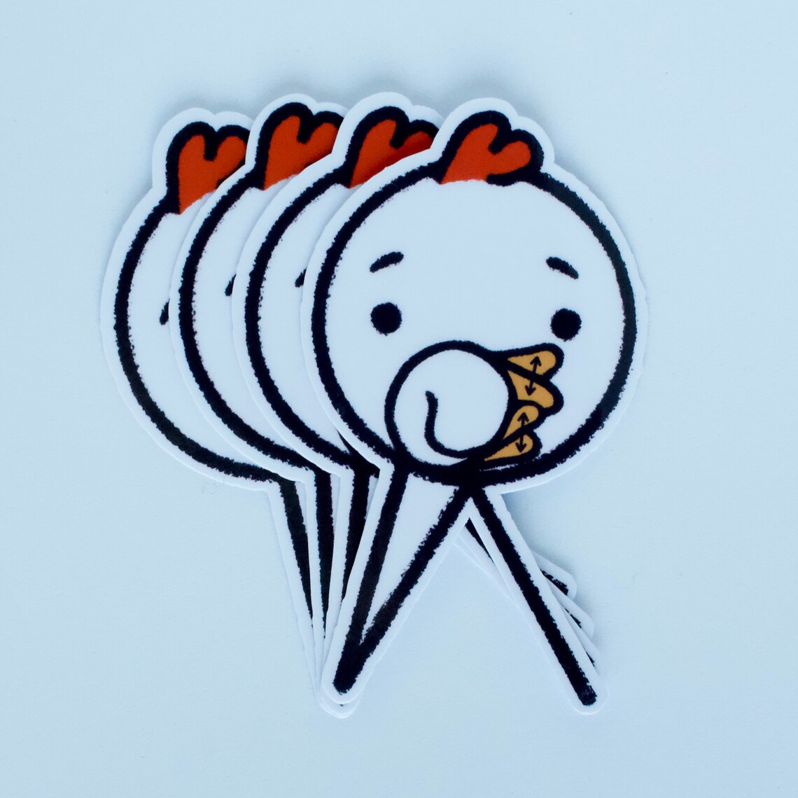 ASL chicken Sign Sticker - Etsy Canada