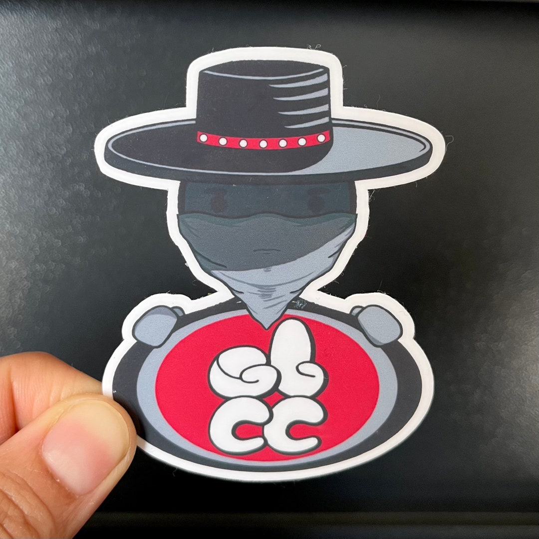 ASL sbcc Santa Barbara City College Vaqueros Sign Sticker - Etsy