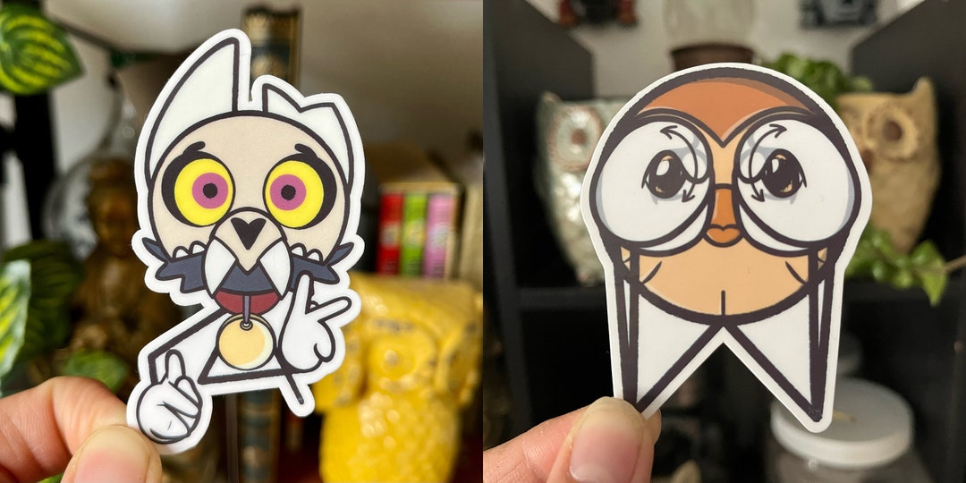 ASL king Demon owl House Sign Sticker - Etsy