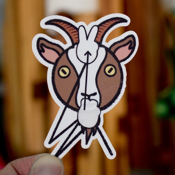 Asl Goat Sign Stickers - Etsy