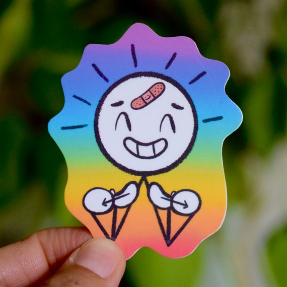 ASL healing Sign Sticker - Etsy