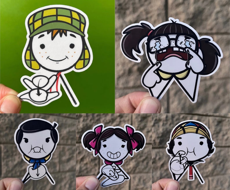 ASL "that” El Chavo Del Ocho, “cry” Chilindrina, “hungry” Ñoño ...