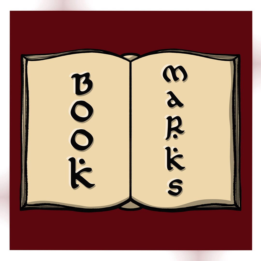 ASL Magnetic Bookmarks— “N Books-n Coffee” Ghost / “book Worm” - Etsy