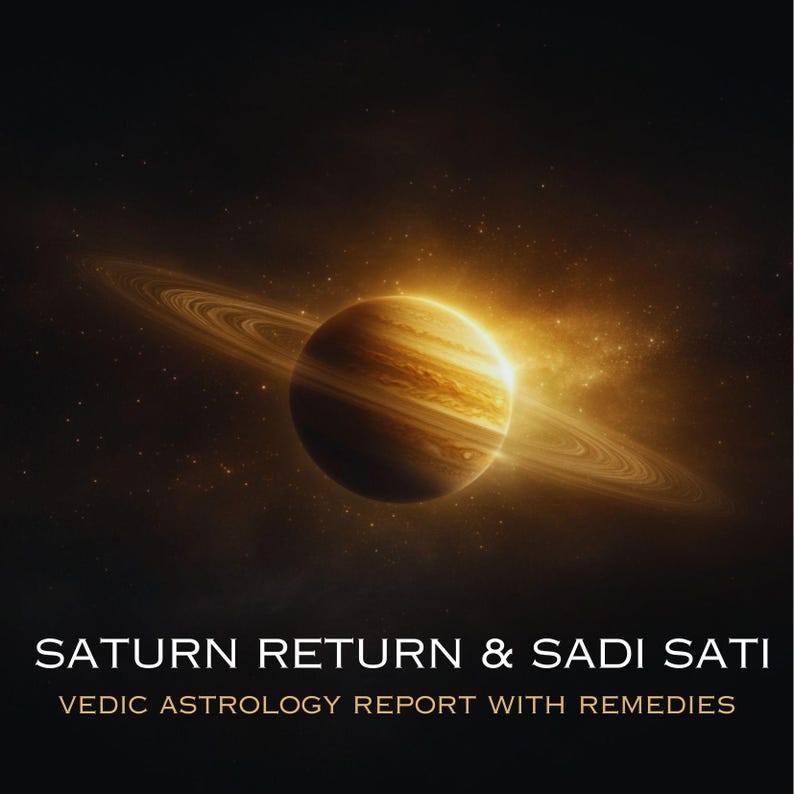 Vedic Astrology Report – Personalized Saturn Return & Sade Sati ...