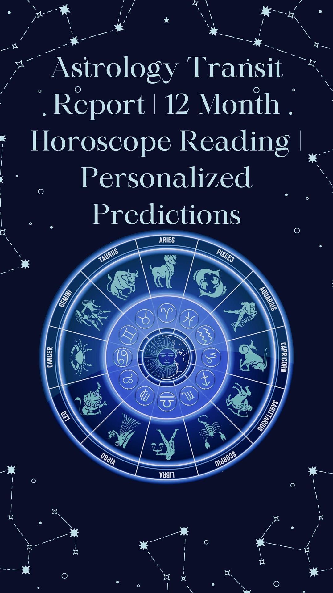Personalized 12-month Vedic Astrology Transit Report (digital PDF) - Etsy