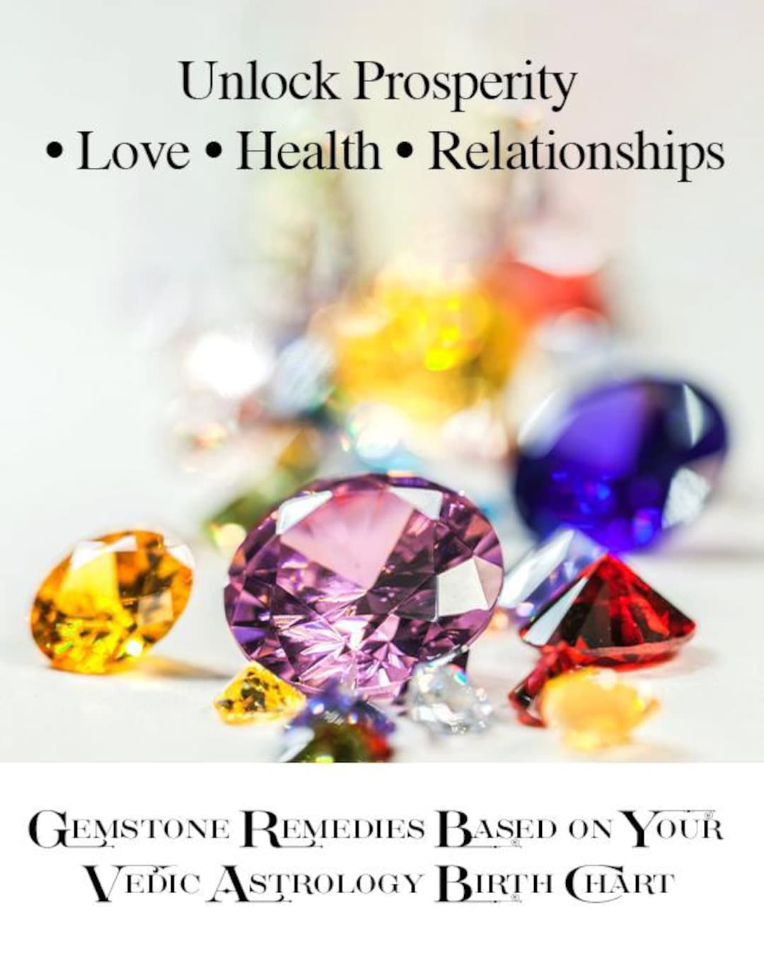 Personalized Vedic Gemstone Remedies | Custom Jyotish Crystal Report ...