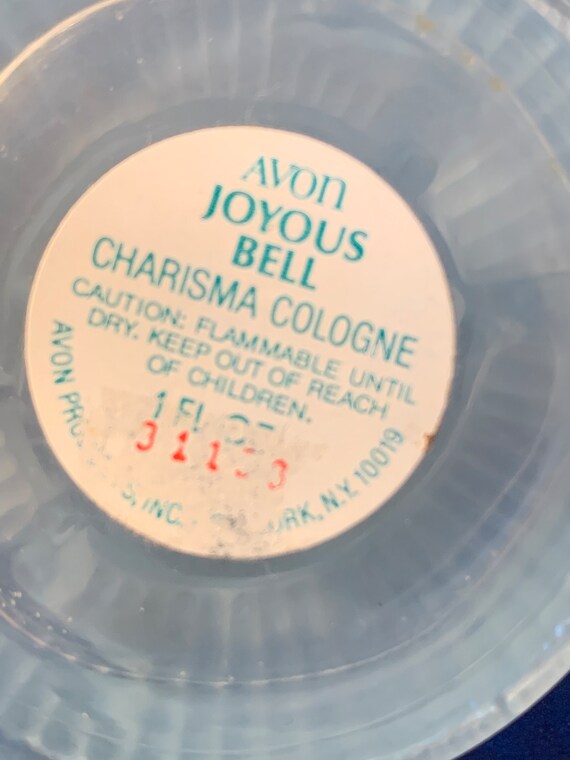 Vintage AVON JOYOUS BELL "Charisma" Cologne Bottle. P… - Gem