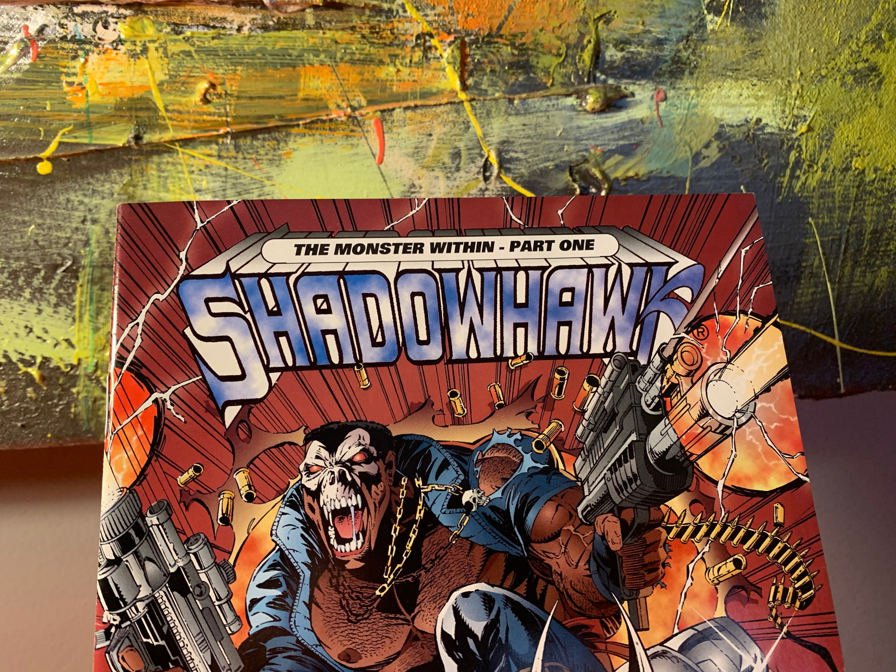 Vintage Shadowhawk Comic Collection Silverfoil & Redfoil - Etsy