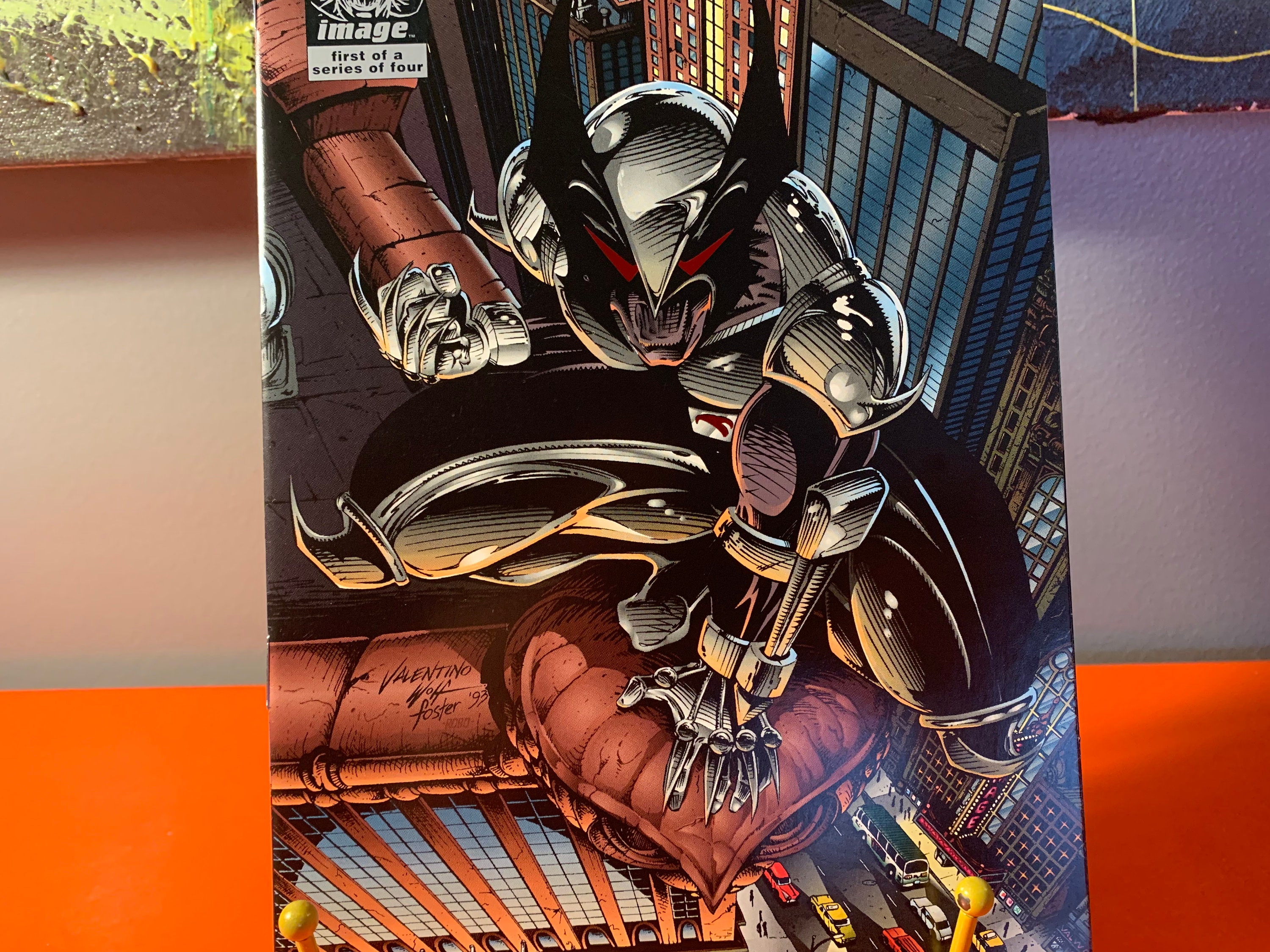 Vintage Shadowhawk Comic Collection Silverfoil & Redfoil - Etsy