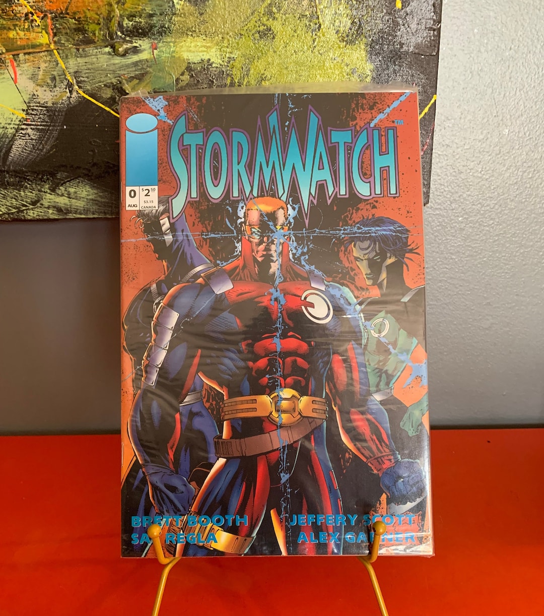 Vintage SEALED Comic STORMWATCH #0 With Collectible Card, by Image Comics. MINT 1993 - Etsy