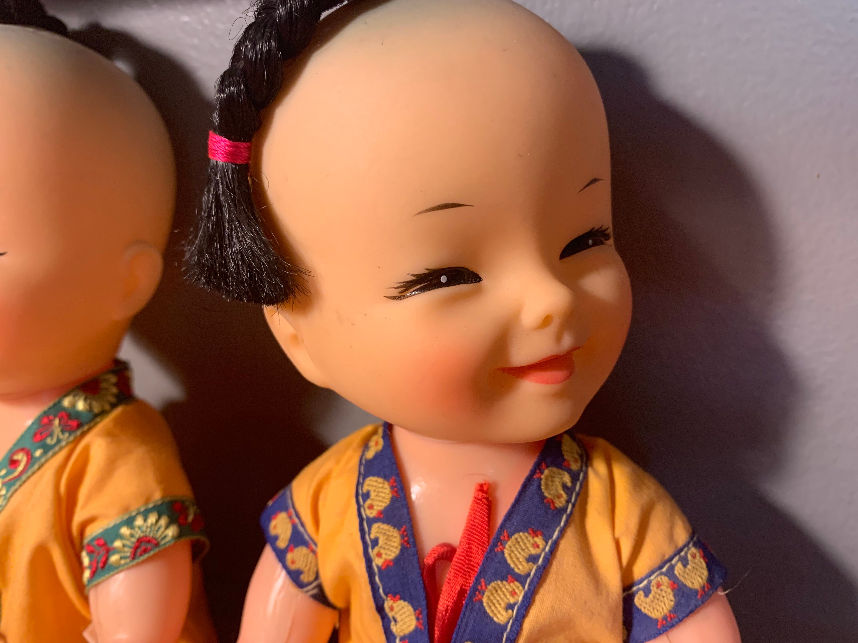 Two Vintage Collectible Chinese Baby Dolls-made in China - Etsy