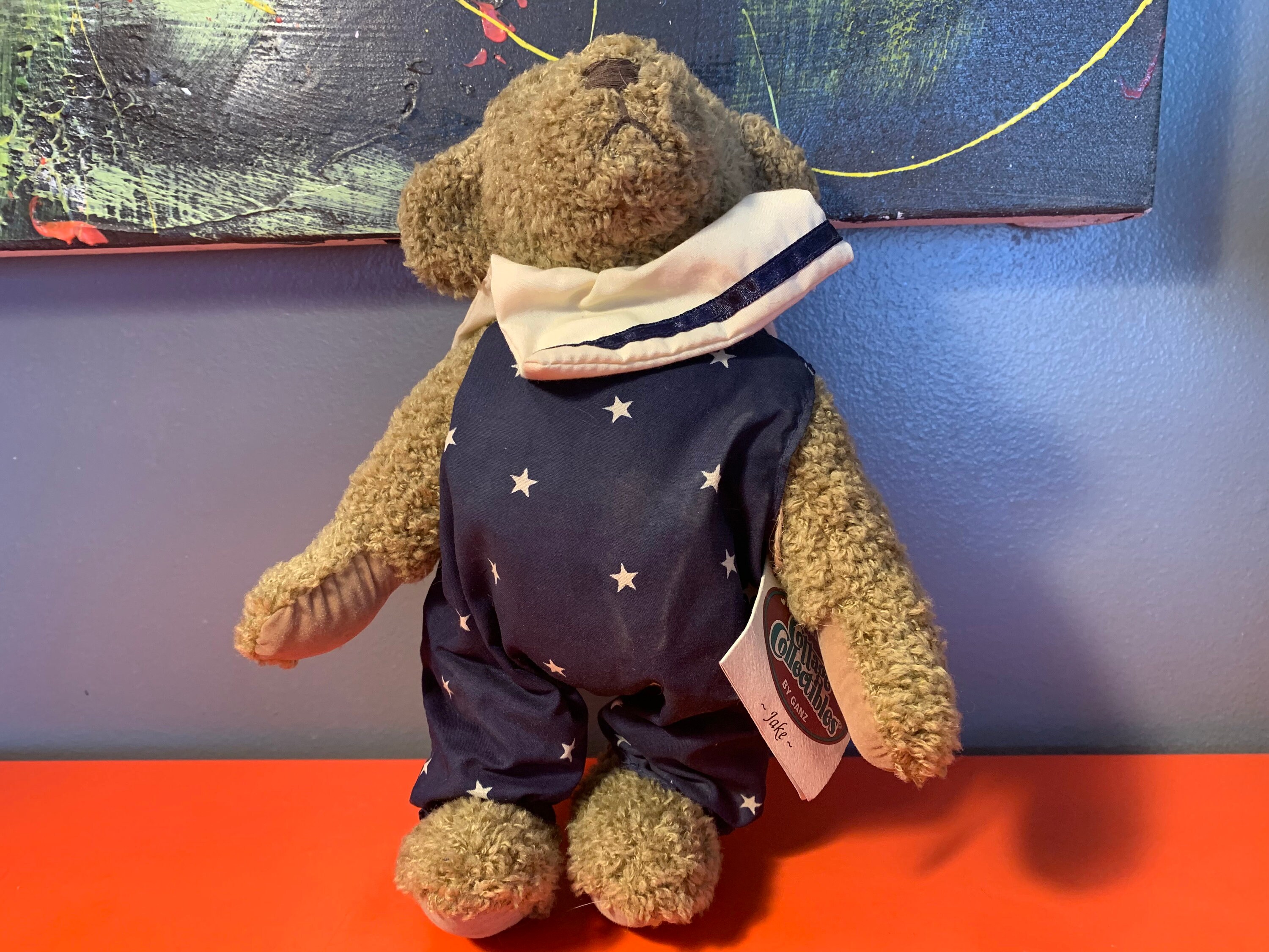 Vintage 1995 GANZ Cottage Collectibles Jake Bear - Etsy