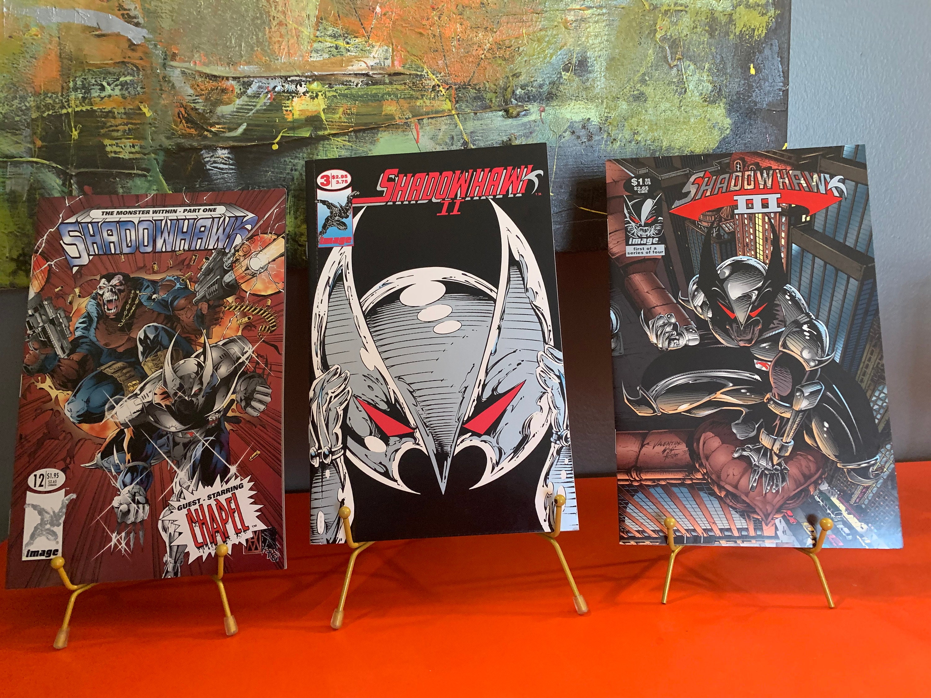 Vintage Shadowhawk Comic Collection, Silverfoil & Redfoil - Etsy