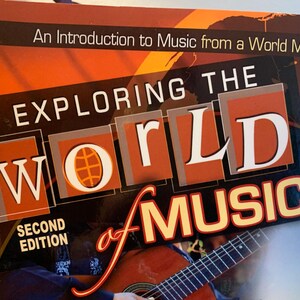 Vintage Book: Exploring the World of Music Second Edition W/ Unopened ...