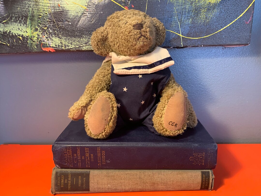 Vintage 1995 GANZ Cottage Collectibles Jake Bear - Etsy