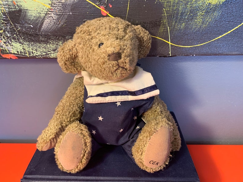 Vintage 1995 GANZ Cottage Collectibles Jake Bear - Etsy