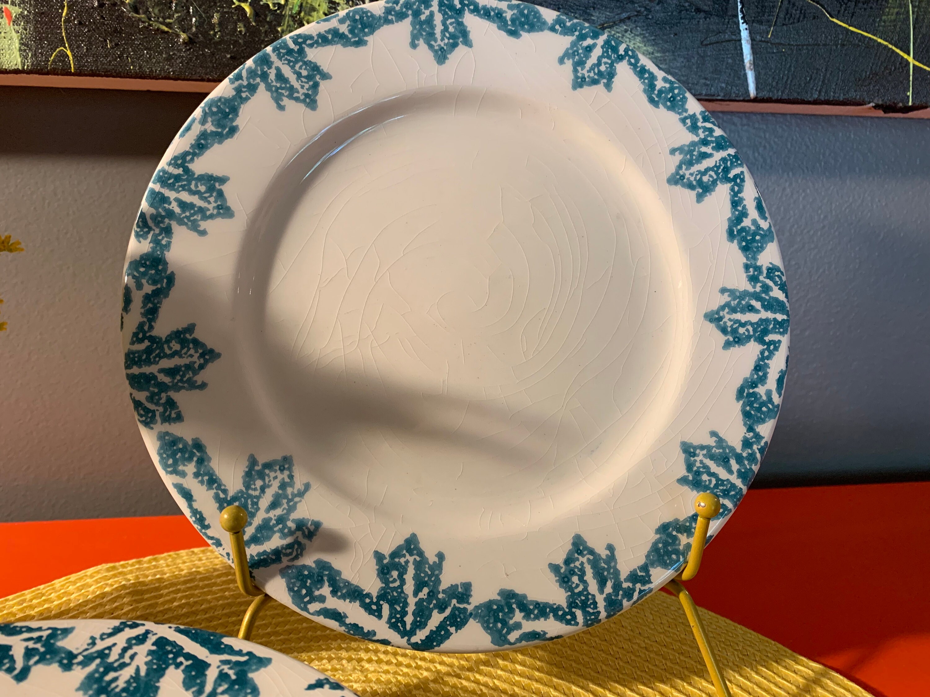 Vintage Decorato A Mano Italian Plates - Etsy