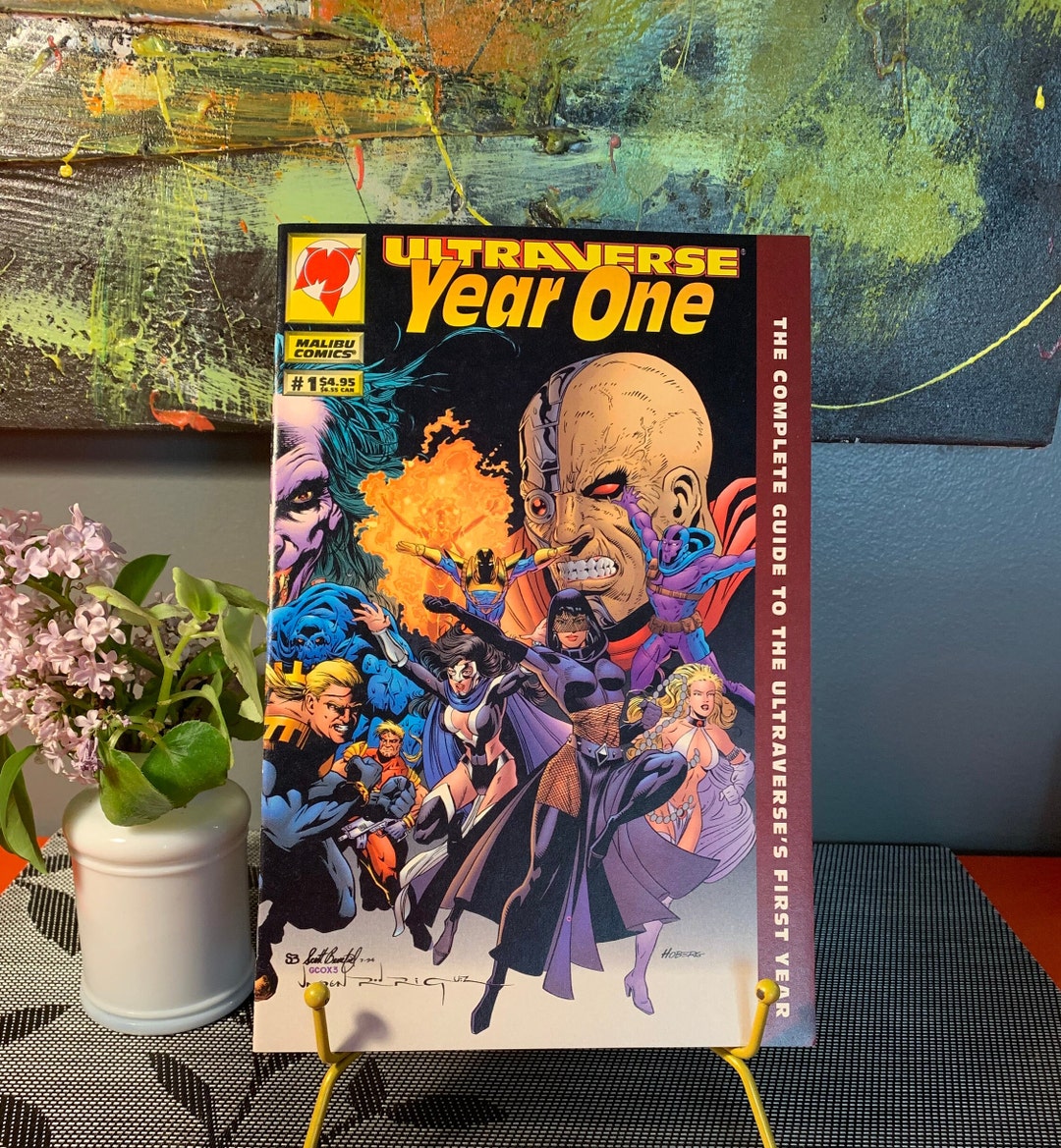 Vintage Comic ULTRAVERSE Year One, #1 by Malibu Comics. A Complete ...