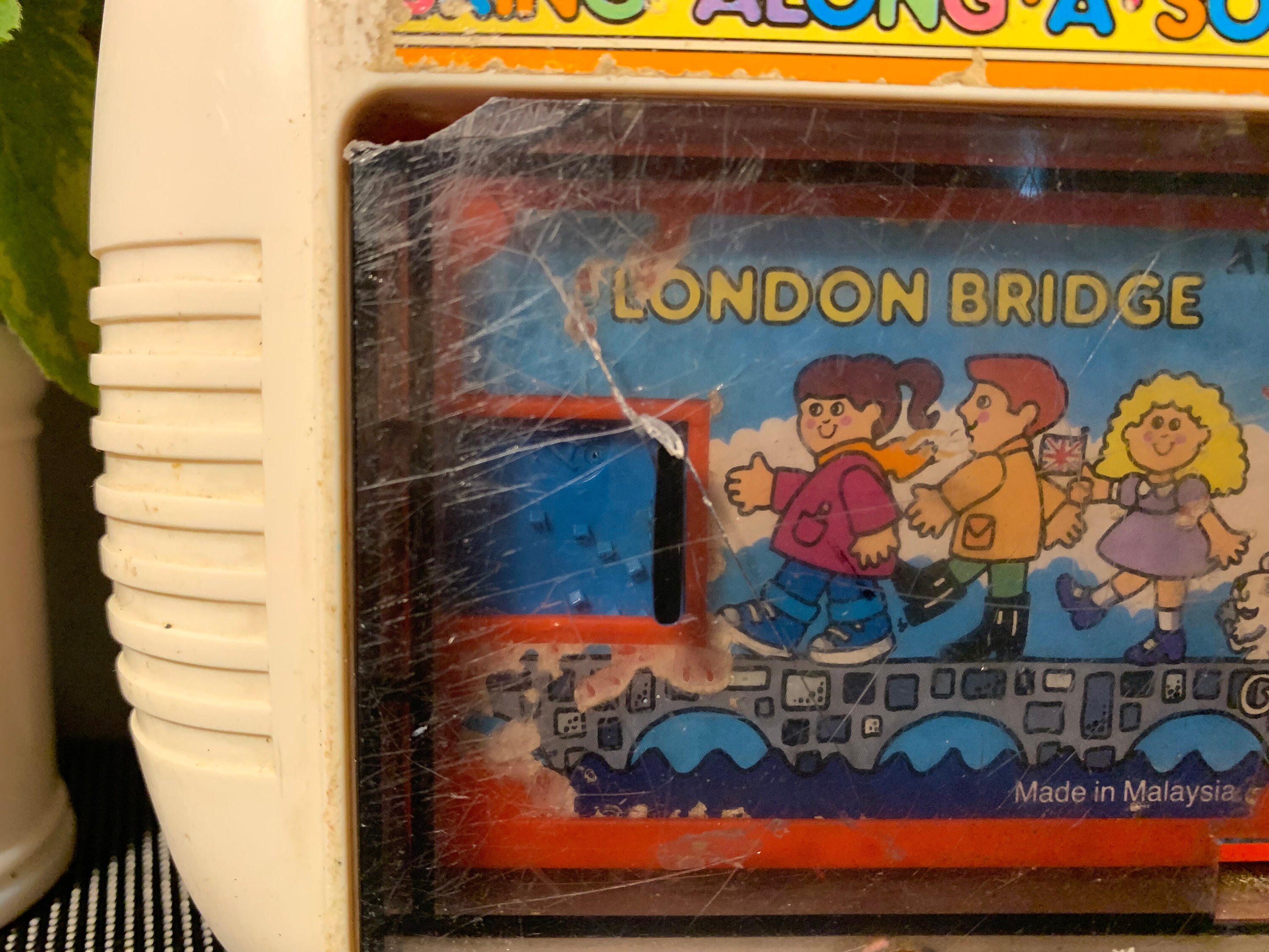 Vintage TOMY Bring Along A Song Toy Tape Player-working-includes 1 ...