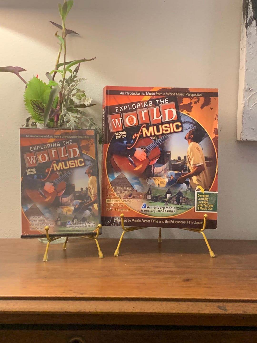 Vintage Book: Exploring the World of Music Second Edition W/ Unopened ...