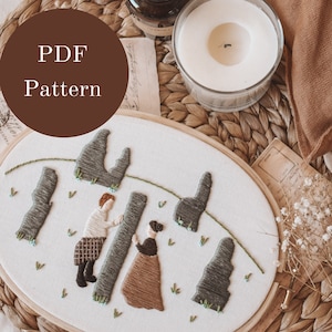 Embroidery Pattern -hand Embroidery Designs - Outlander - Sassenach ...