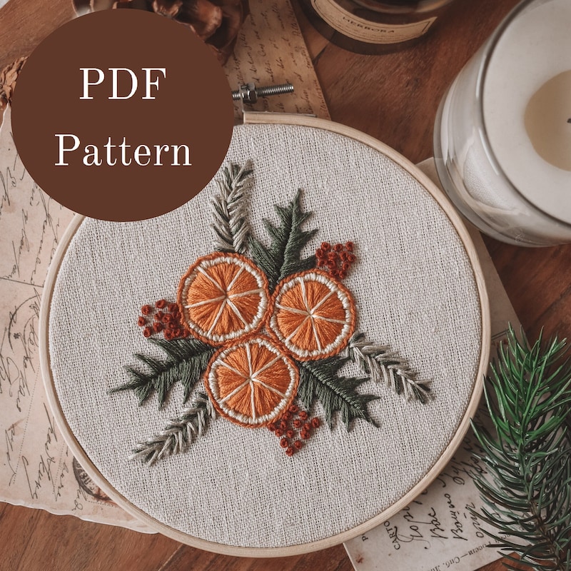 Winter Embroidery - Etsy