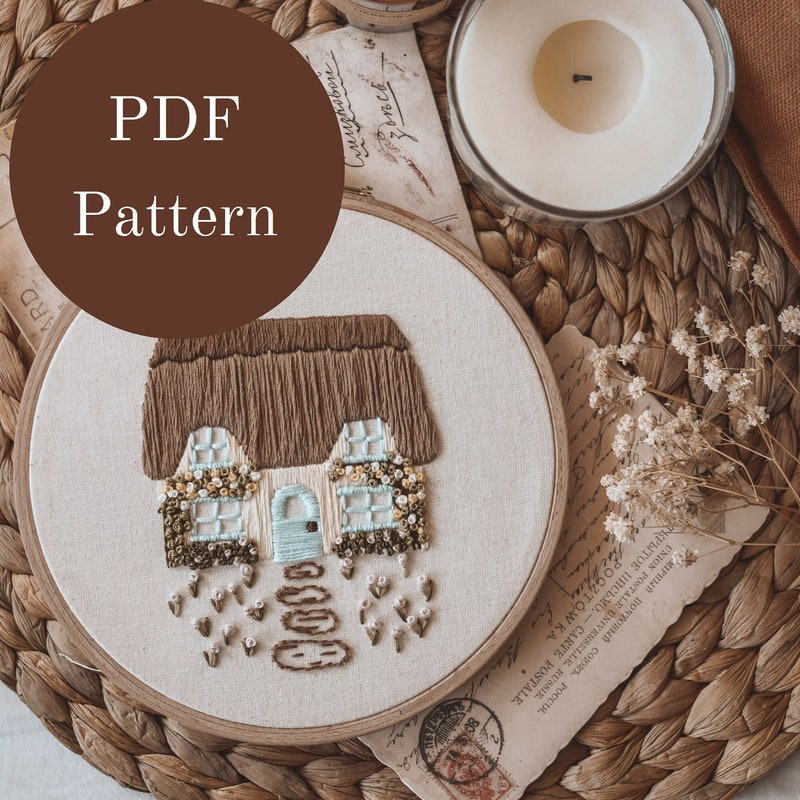 Cottage Embroidery - Etsy