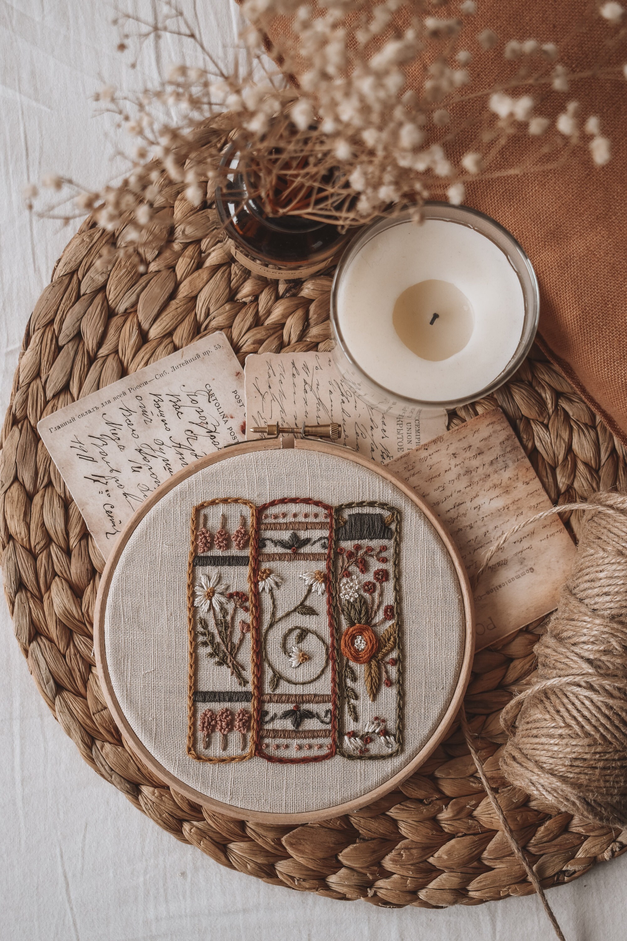 Embroidery Pattern - Hand Embroidery Pattern - Book Embroidery ...