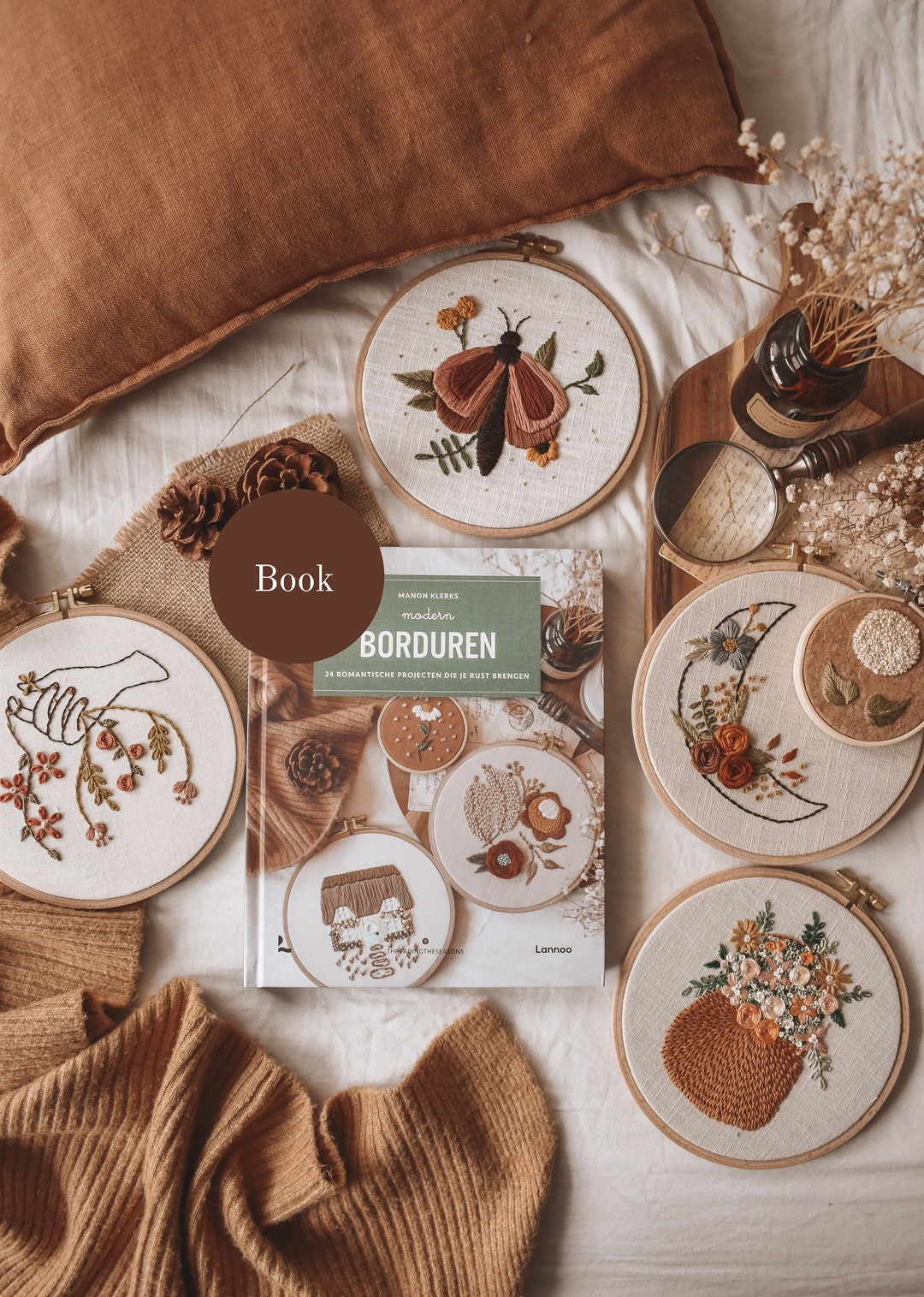 Embroidery Book - Modern Embroidery - Hand Embroidery Designs - Modern ...