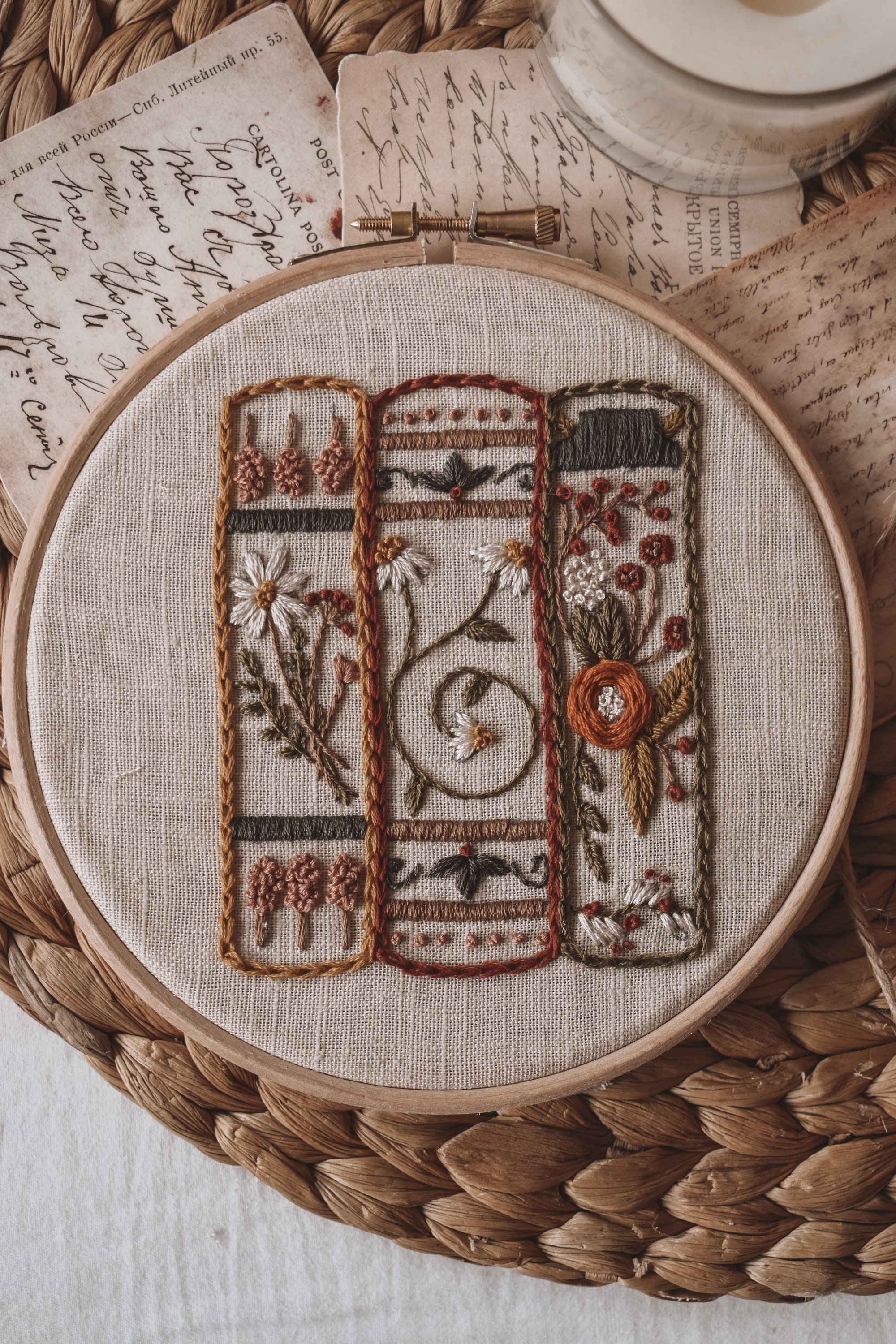 Embroidery Pattern - Hand Embroidery Pattern - Book Embroidery ...