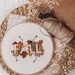 Embroidery Pattern -modern Hand Embroidery Patterns-autumn Embroidery ...